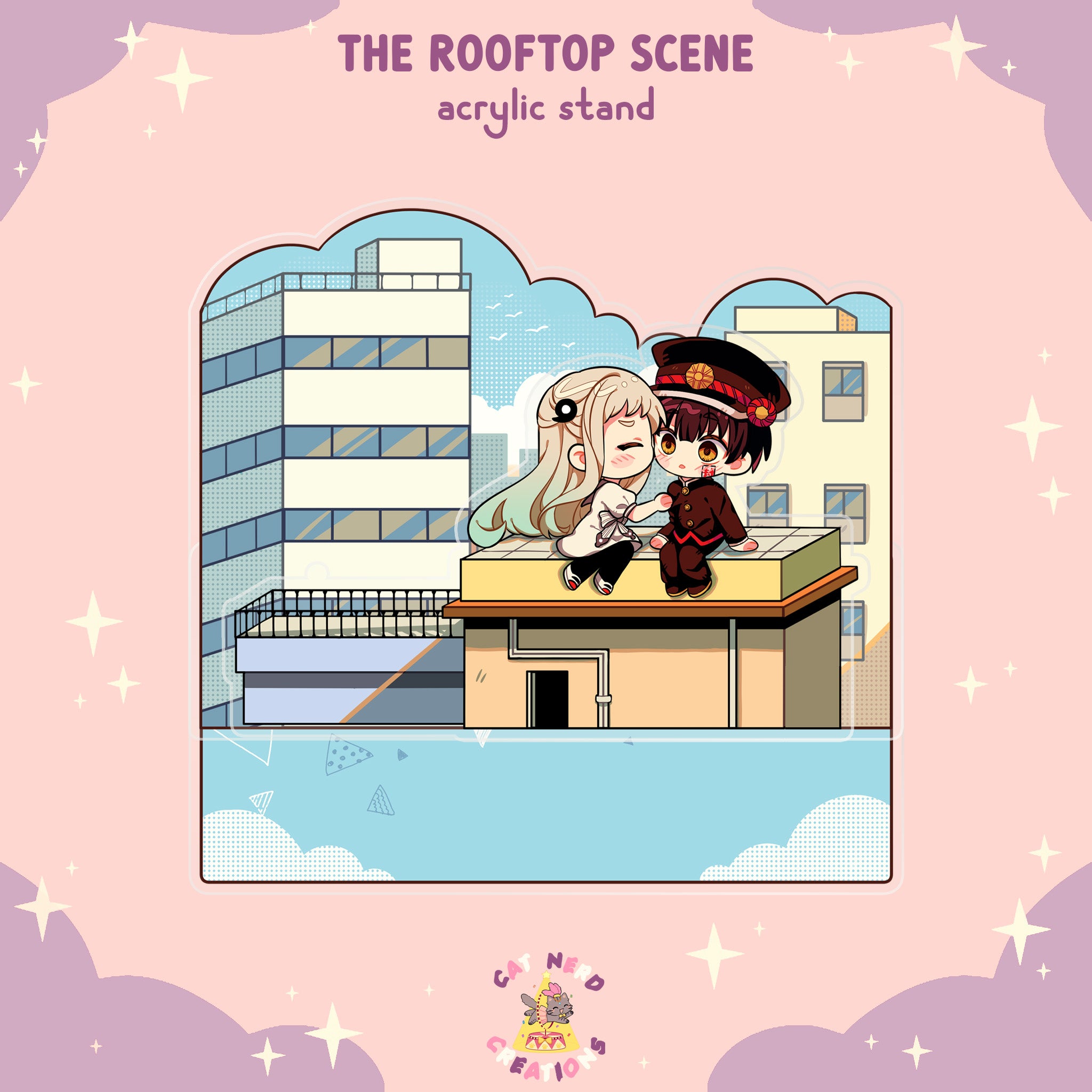 Toilet ☆ Acrylic Stands - PREORDER – Cat Nerd Creations